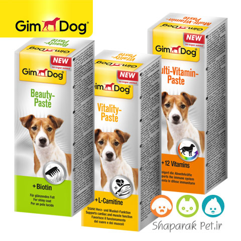 خمیرهای تقویتی Gim Dog | پت شاپ شاپرک خرید اقساطی